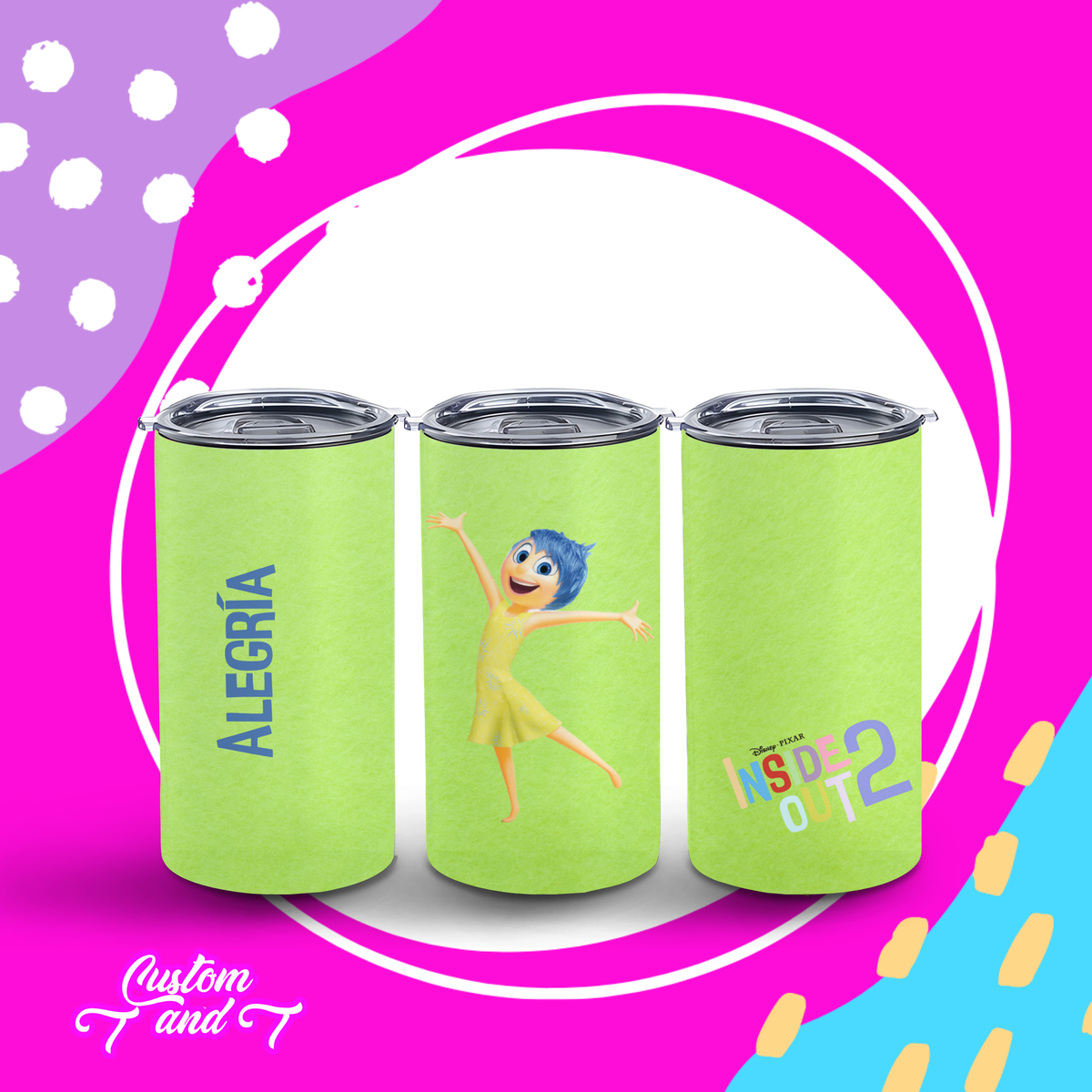 Inside Out Personajes – Custom T and T